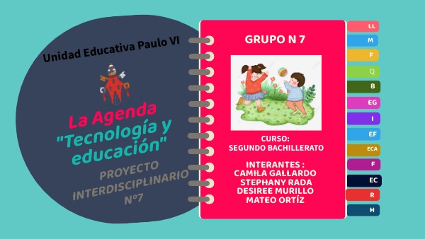 AGENDA TECNOLOGIA Y SOCIEDAD