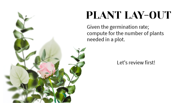 Copy - Compute with Germination rate