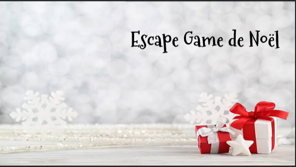 Escape game de noel | Genially