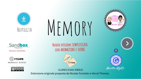 Memory Italiano - tutorial | Genially