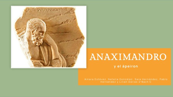 Anaximandro | Genially