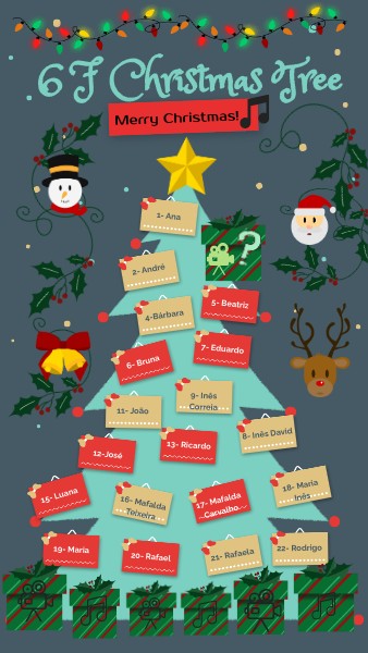 6F Christmas Tree | Genially