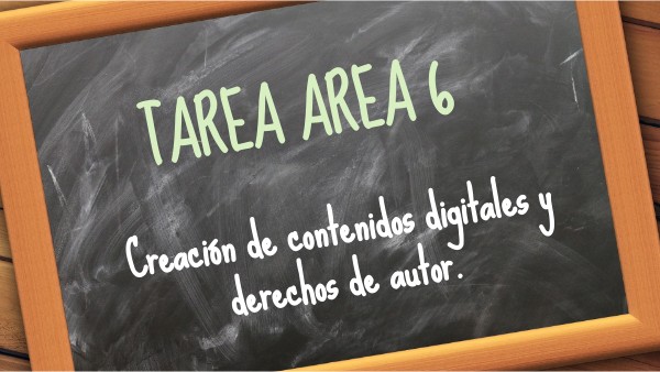 TAREA AREA 6 | Genially