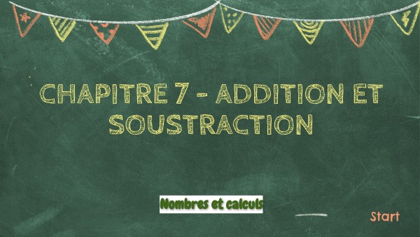 Chapitre 7 - Addition et soustraction 2023-2025 | Genially