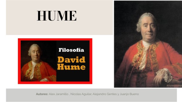 PRESENTACION FILOSOFIA HUME | Genially