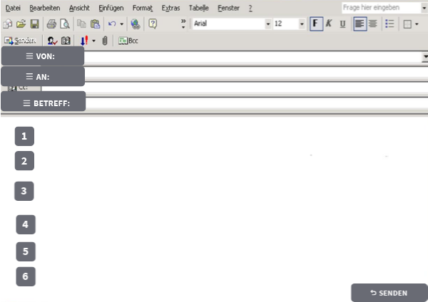 Wir schreiben eine E-mail | Genially
