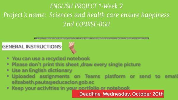 PROJECT1-W2-2nd BGU | Genially