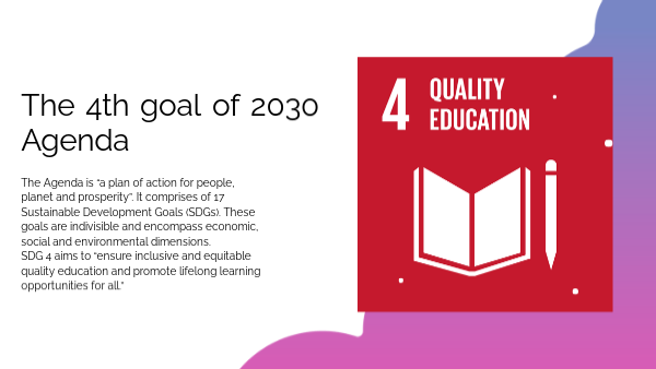 SDG 4 (Quality education) | Genially