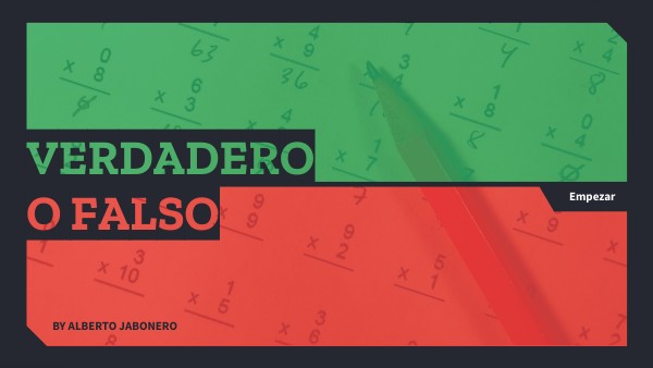 VERDADERO O FALSO DECIMALES | Genially