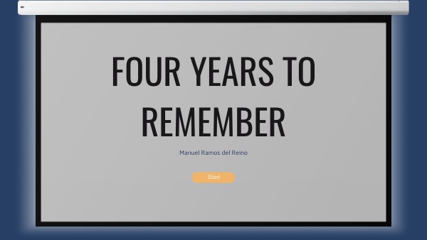 FOUR YEARS TO REMEMBER