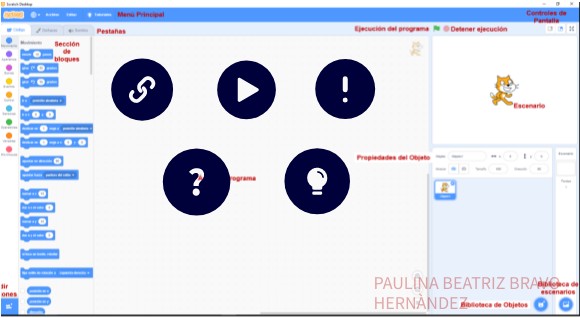 Imagen interactiva Scratch