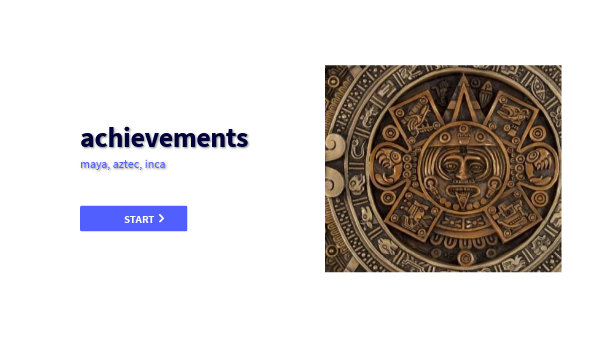 civilizations of the americas