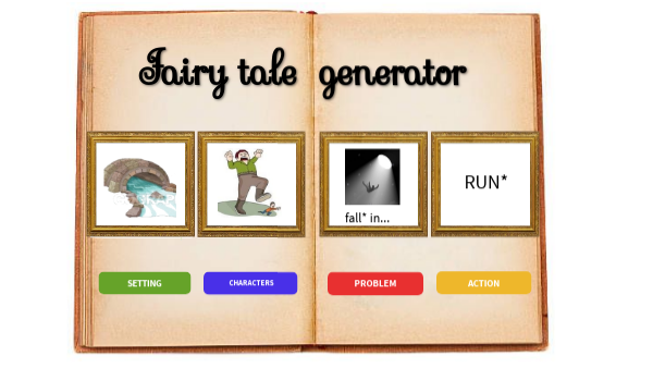 Fairy tale generator | Genially