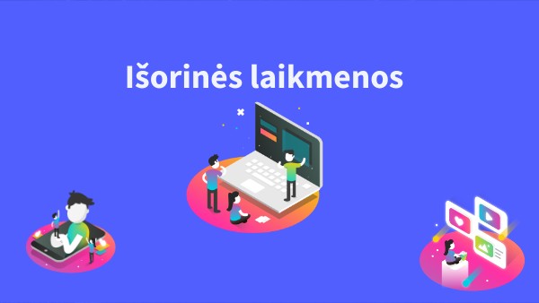 Išorinės laikmenos | Genially