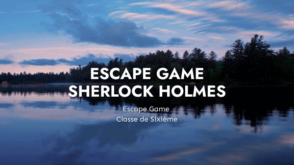 intro eg sherlock holmes