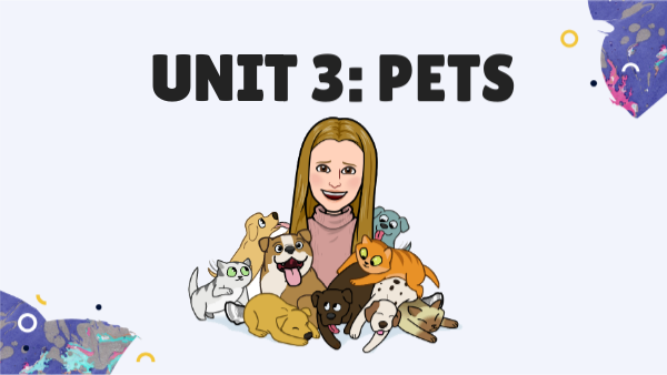 UNIT 3: PETS | Genially