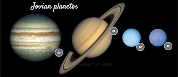 Jovian planetos | Genially