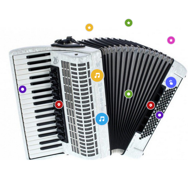 Akordeonas | Genially