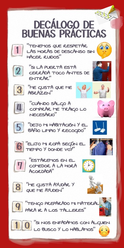 Decálogo de las buenas prácticas | Genially