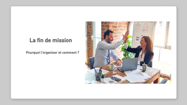 VO - La fin de mission | Genially