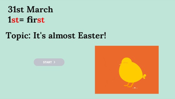 Easter klasa 1 i 2 | Genially