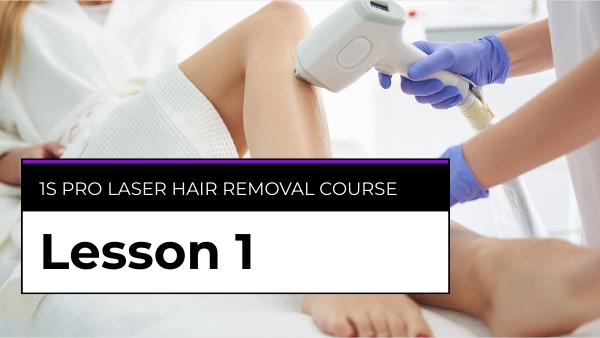 Русский 1S Pro Laser Hair REMOVAL COURSE