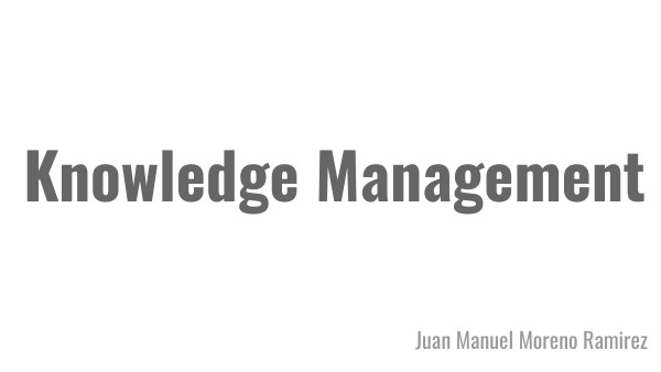 Knowledge Management | Genially