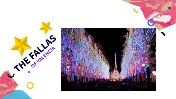 First term oral presentation of Fallas