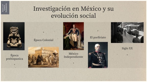 Investigación en México y su evolución social