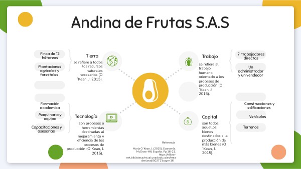 Andina de frutas Georgina | Genially