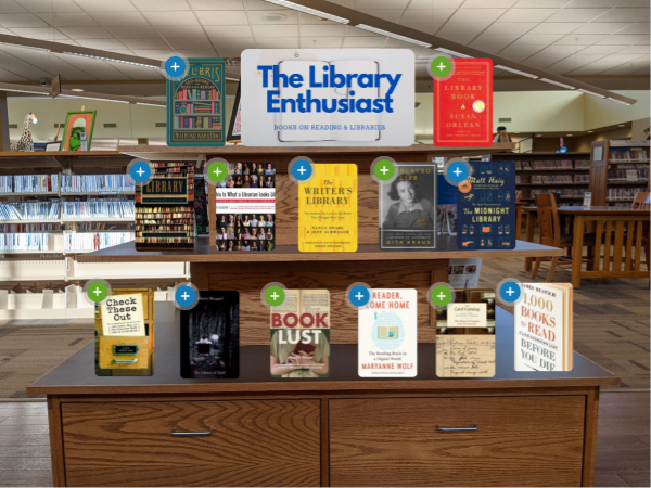 The Library Enthusiast at Loutit District Library!