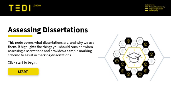 Assessing Dissertations