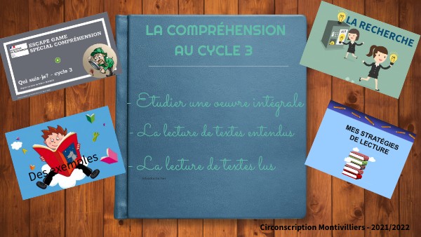 La compréhension au cycle 3 | Genially