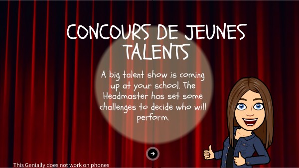 Talent show | Genially