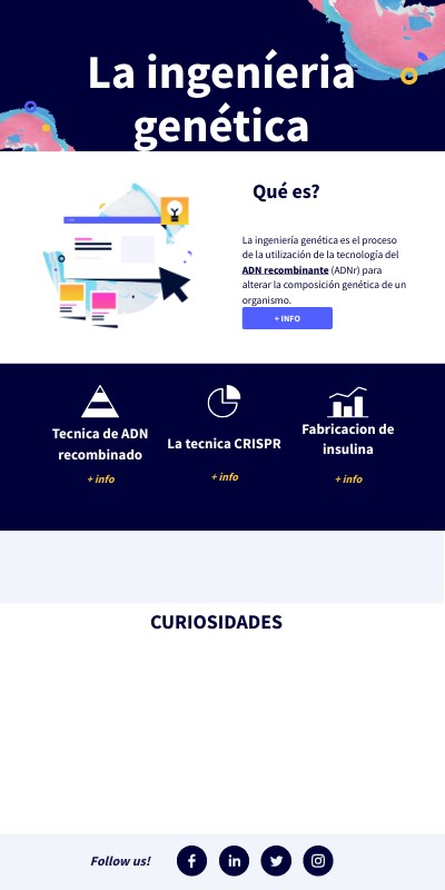 INGENIERÍA GENÉTICA | Genially