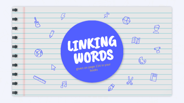 LINKING WORDS | Genially