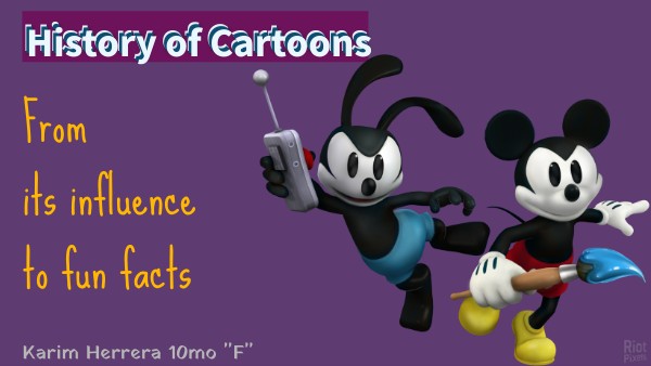 HISTORY OF CARTOON | Genially