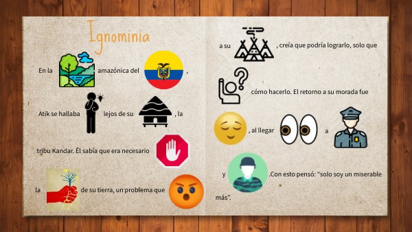 Microcuento - Ignominia | Genially