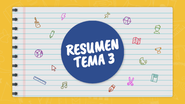 Resumen Tema 3