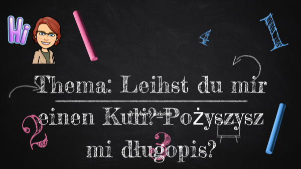 Schulsachen | Genially