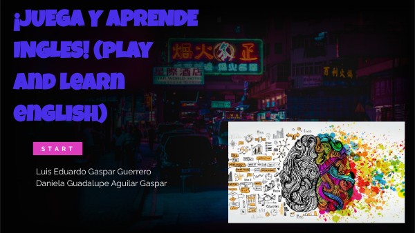 JUEGA Y APRENDE INGLES | Genially