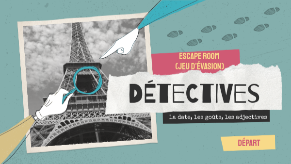 La date, les gouts, les adjectives | Genially