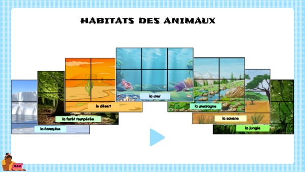 Habitats des animaux | Genially