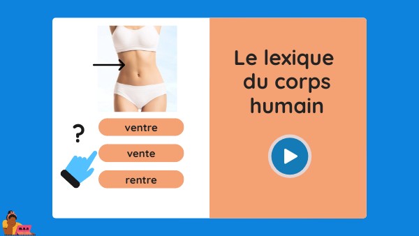 Le lexique du corps humain | Genially