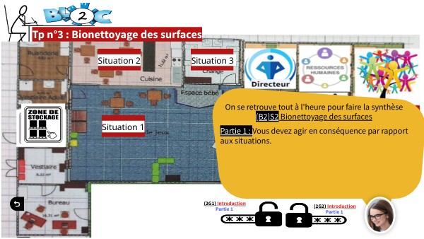 (Tp5) 2de C1 bionettoyage des surfaces | Genially