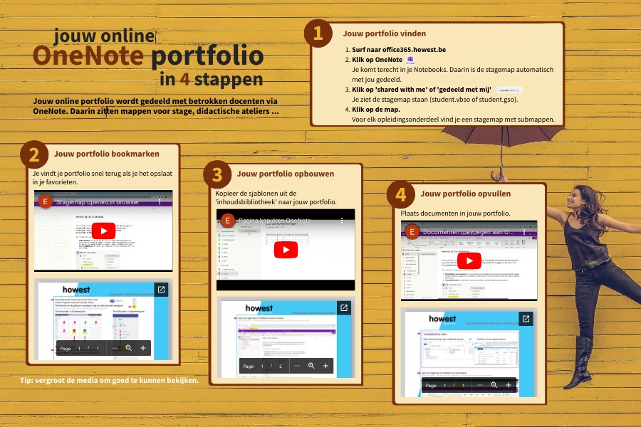 One Note Portfolio | Genially