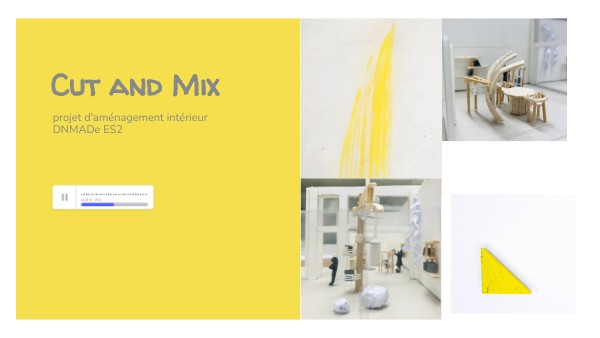 Présentation d'un projet - Médiation (Laetitia F. DNMADe ES2) | Genially