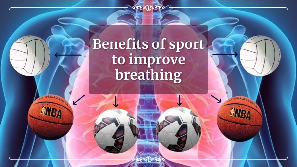 Benefits of sport to improve breathing