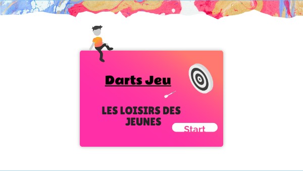 DARTS Jeu- Les loisirs des jeunes | Genially