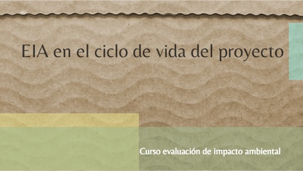 EIA Ciclo Proyecto | Genially
